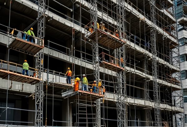 Metal Plank Scaffolding sebagai Platform Konstruksi yang Aman